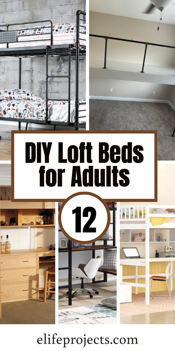 12 DIY Loft Beds for Adults - eLife Projects